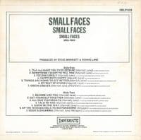 SMALL FACES Small Faces Vinyl Record LP Immediate 1967